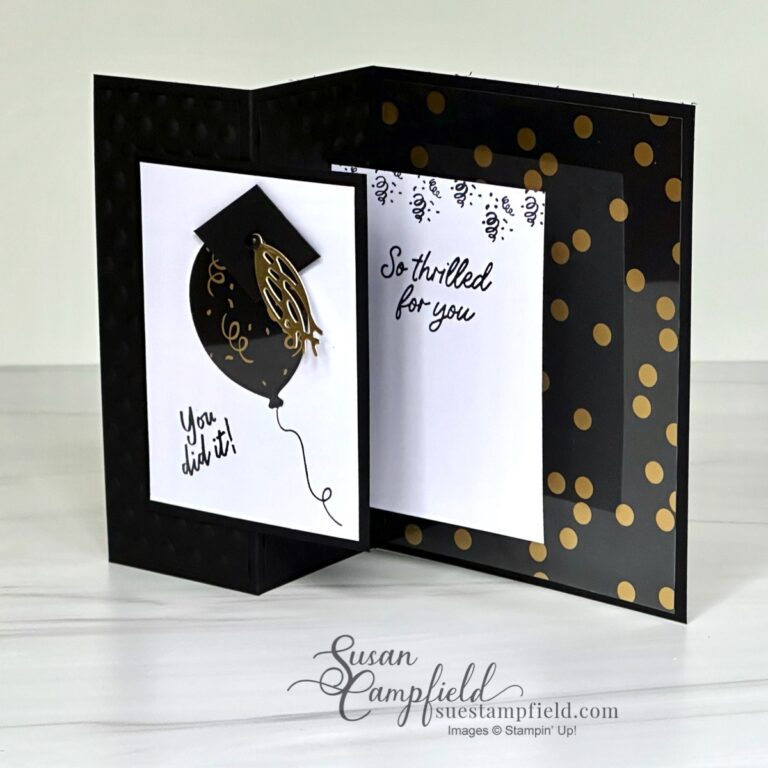 Double Decker Pop Out Card - Suestampfield