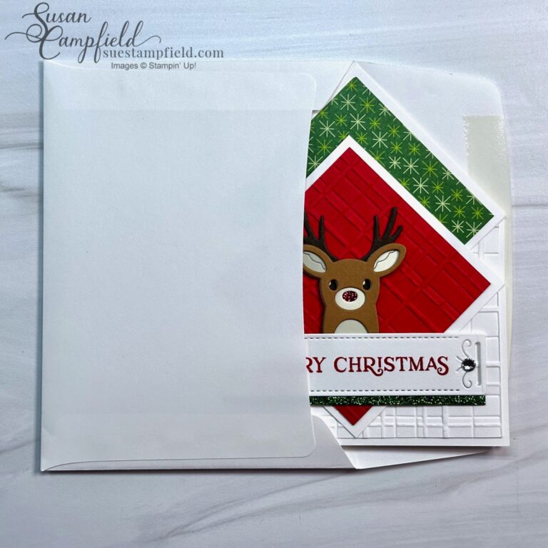 Diamond Stepper Cards - Three Ways! - Suestampfield