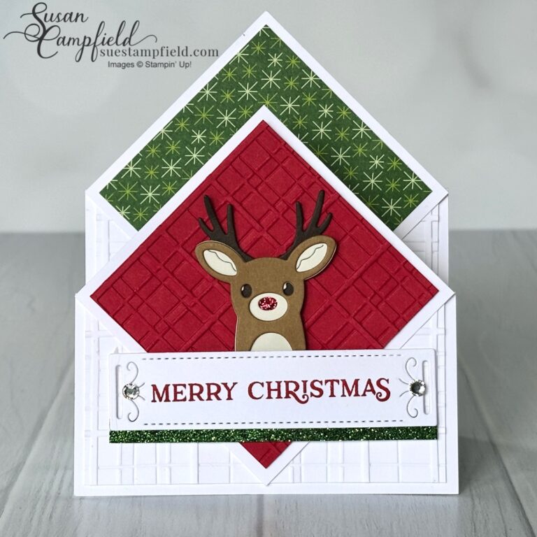 Diamond Stepper Card Tutorial - Suestampfield